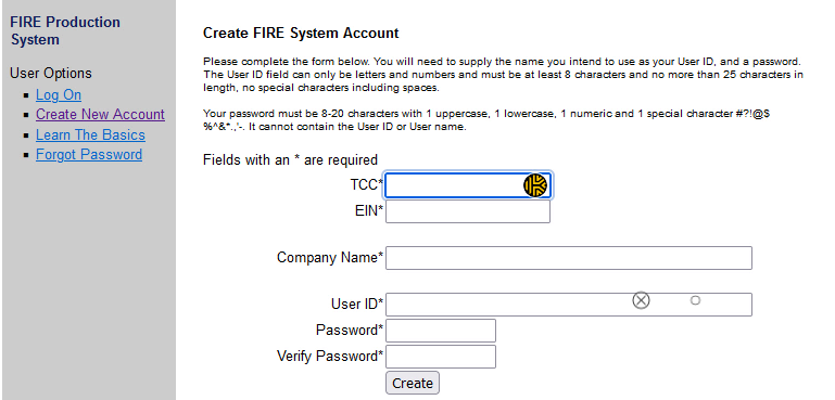 E-File 1099s: Create Your IRS FIRE Account – i2m